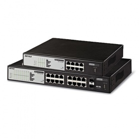 Rackmount Gigabit 802.3at PoE Web Managed Switches | Buffalo Americas