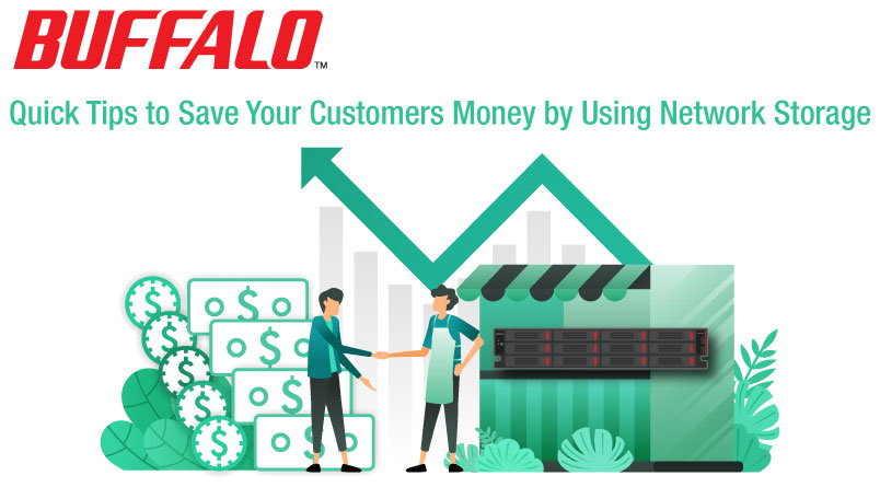 Ways to Save Your Customers Money Using Network Storage | Buffalo Americas